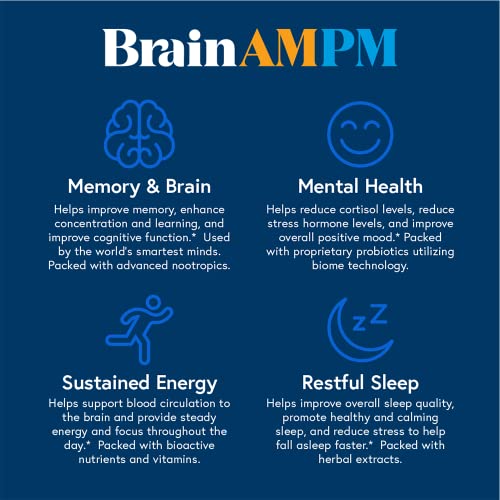 Nootropic benefits of BrainAM formula