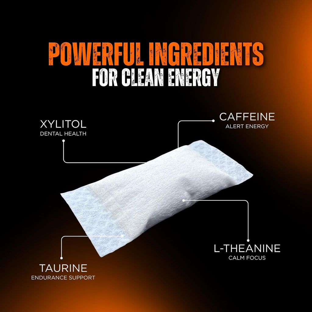 Nootropic boost energy pouches