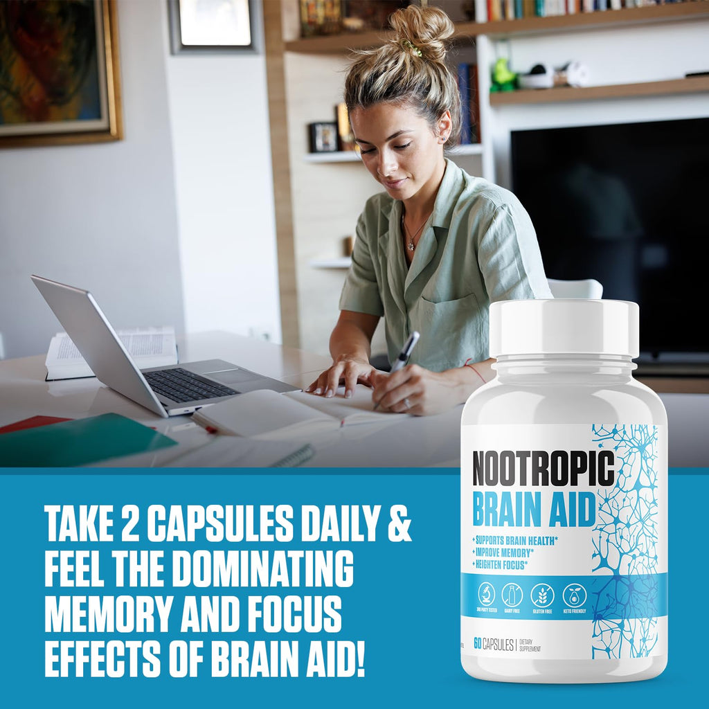 Nootropic Brain Aid for cognitive health