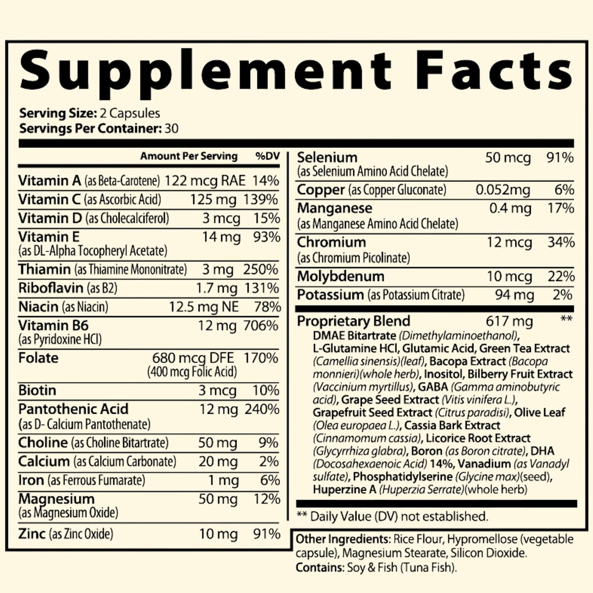 Nootropic brain supplement benefits