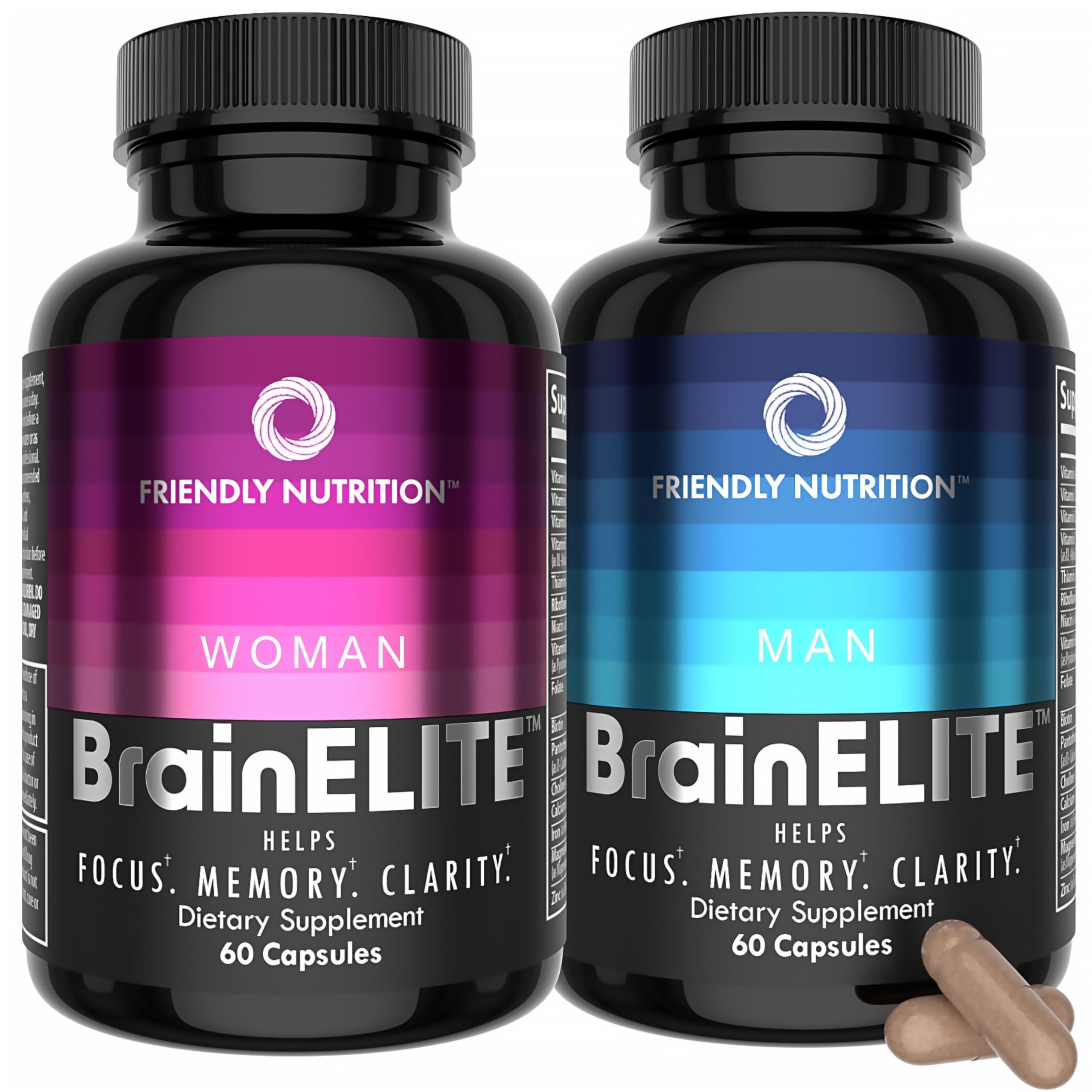 Nootropic brain supplements for focus
