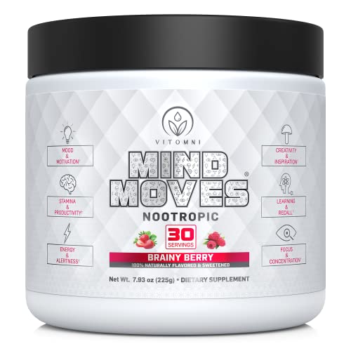 Nootropic Brainy Berry energy boosting vitamins