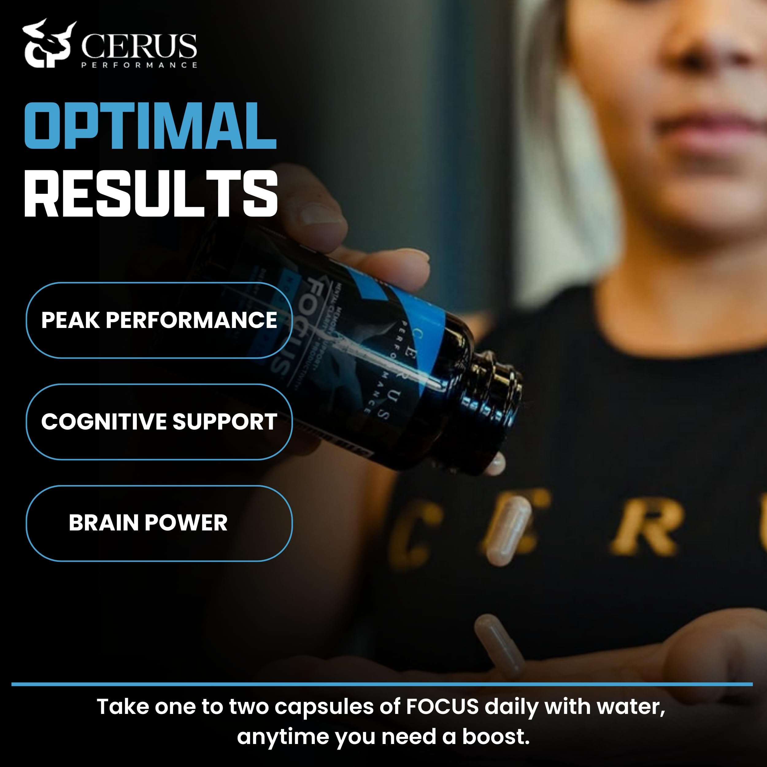 Nootropic capsules for better concentration