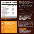 Nootropic capsules for cognitive support