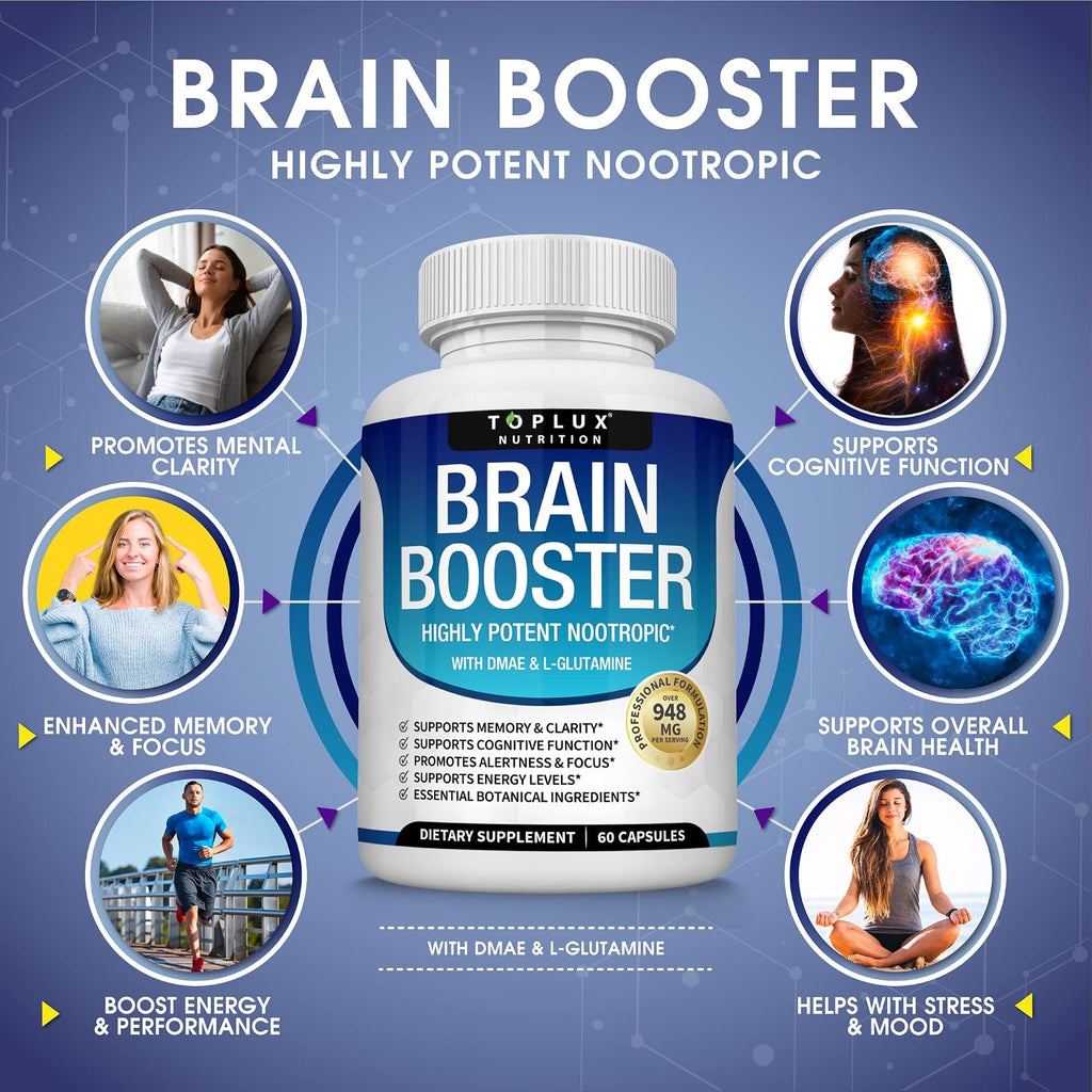 Nootropic capsules for cognitive support