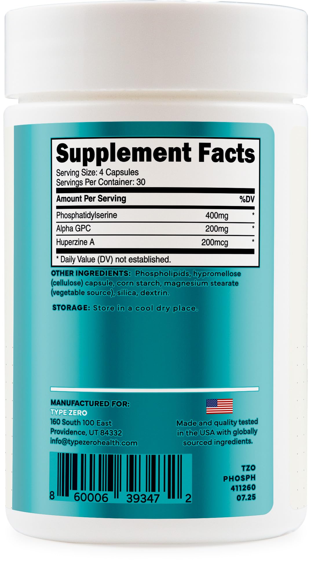 Nootropic capsules for improved mental agility