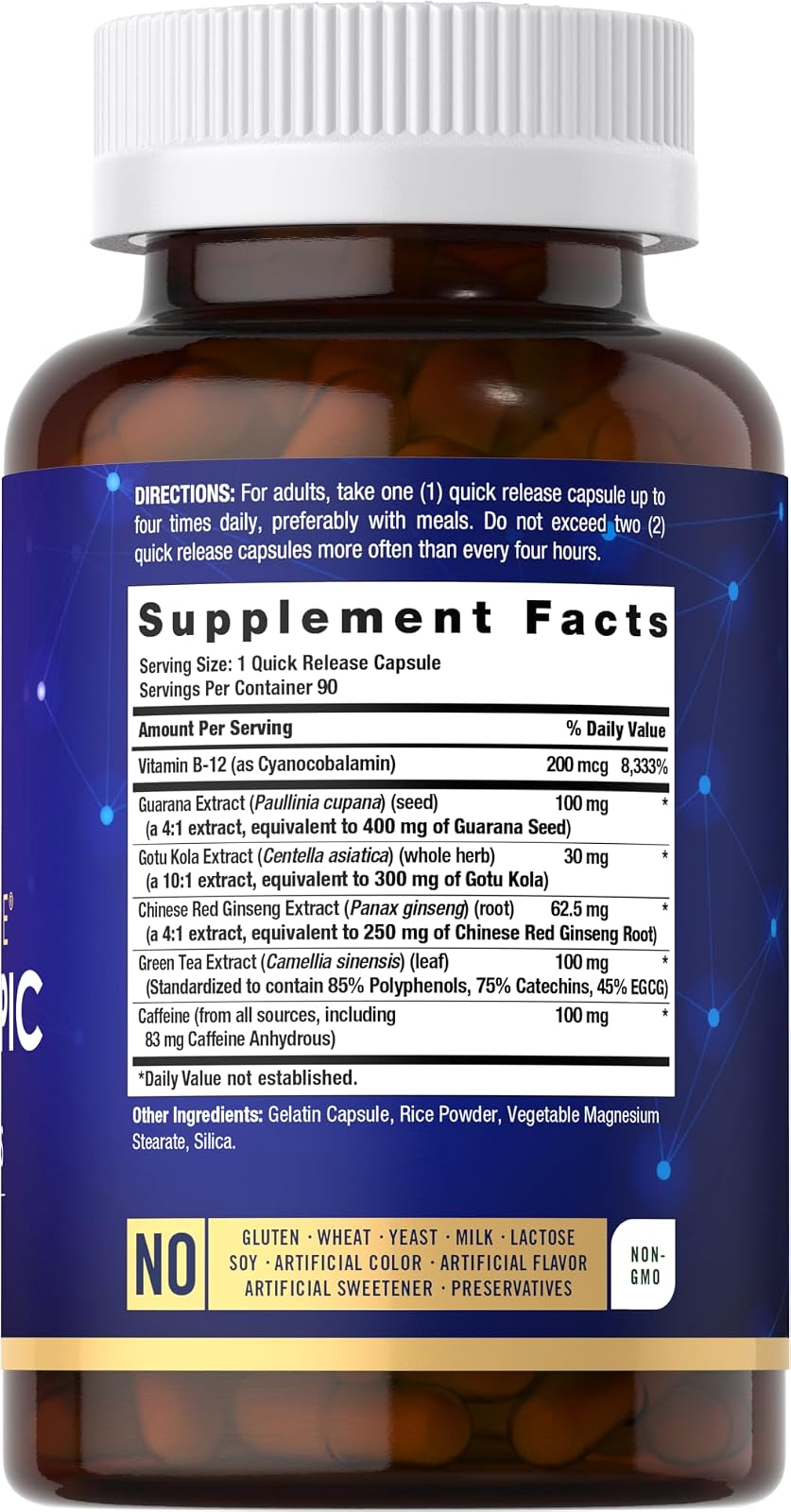 Nootropic capsules for mental clarity