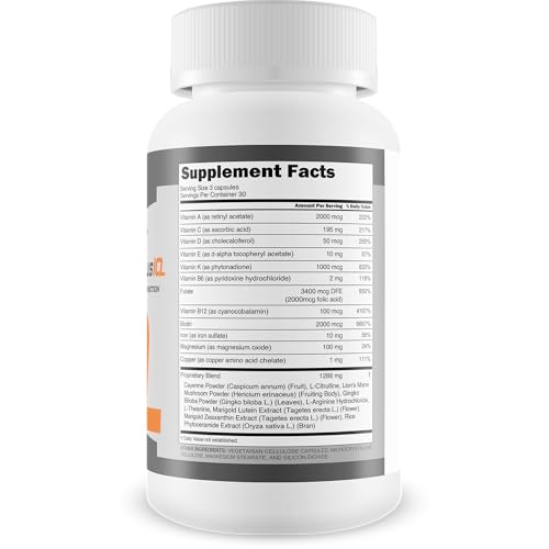 Nootropic complex for mental clarity