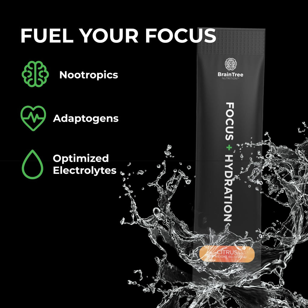 Nootropic drink mix for hydration