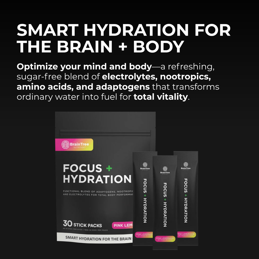 Nootropic electrolyte mix for hydration