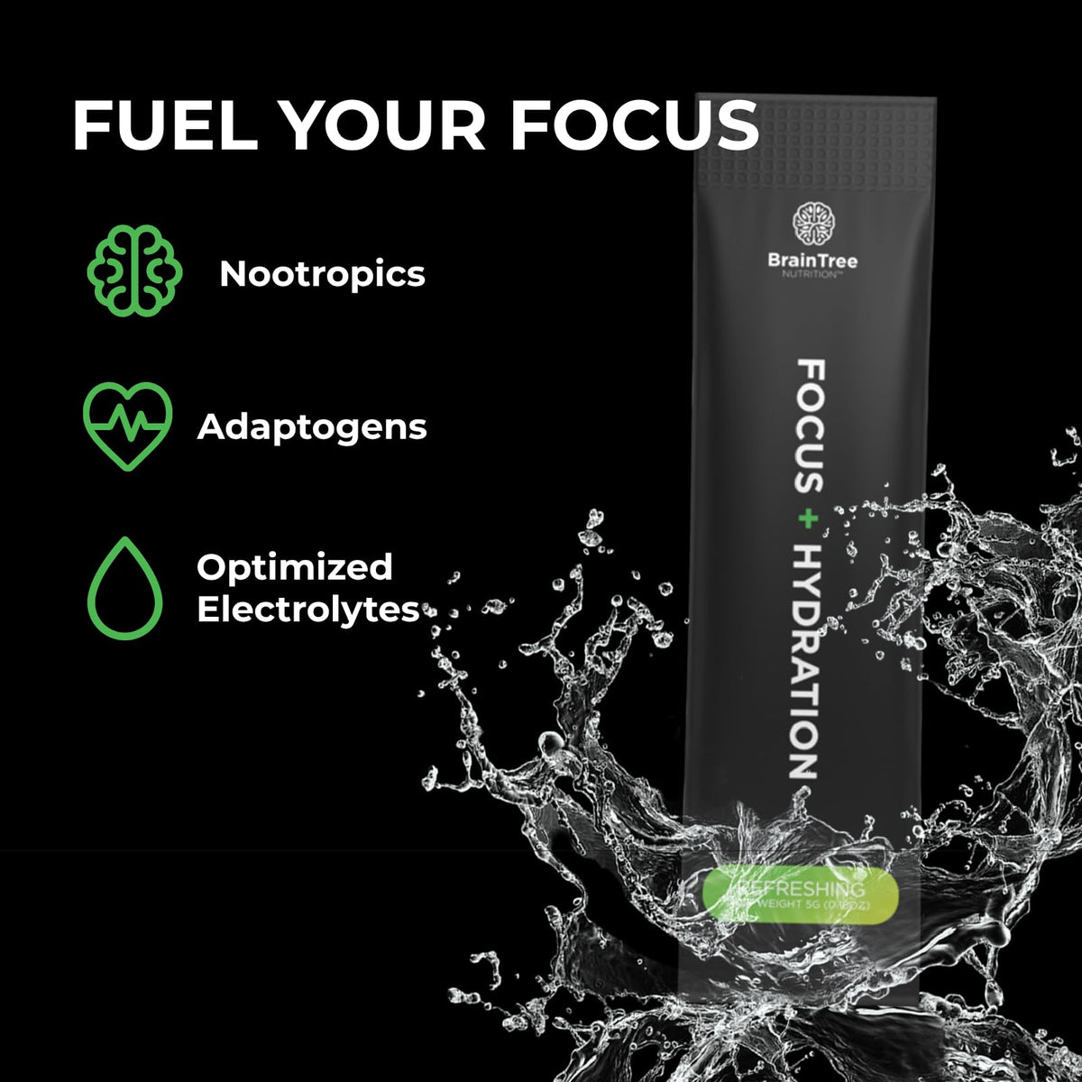 nootropic energy drink mix packets