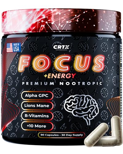 Nootropic focus supplement for energy