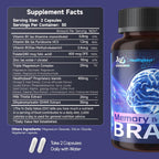 Nootropic formula for daily brain health