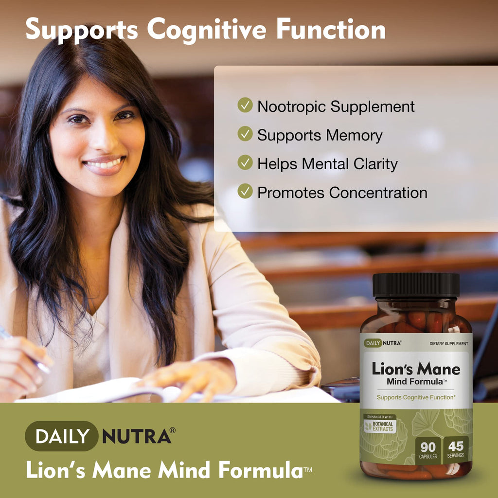 Nootropic formula with Bacopa and Ginkgo
