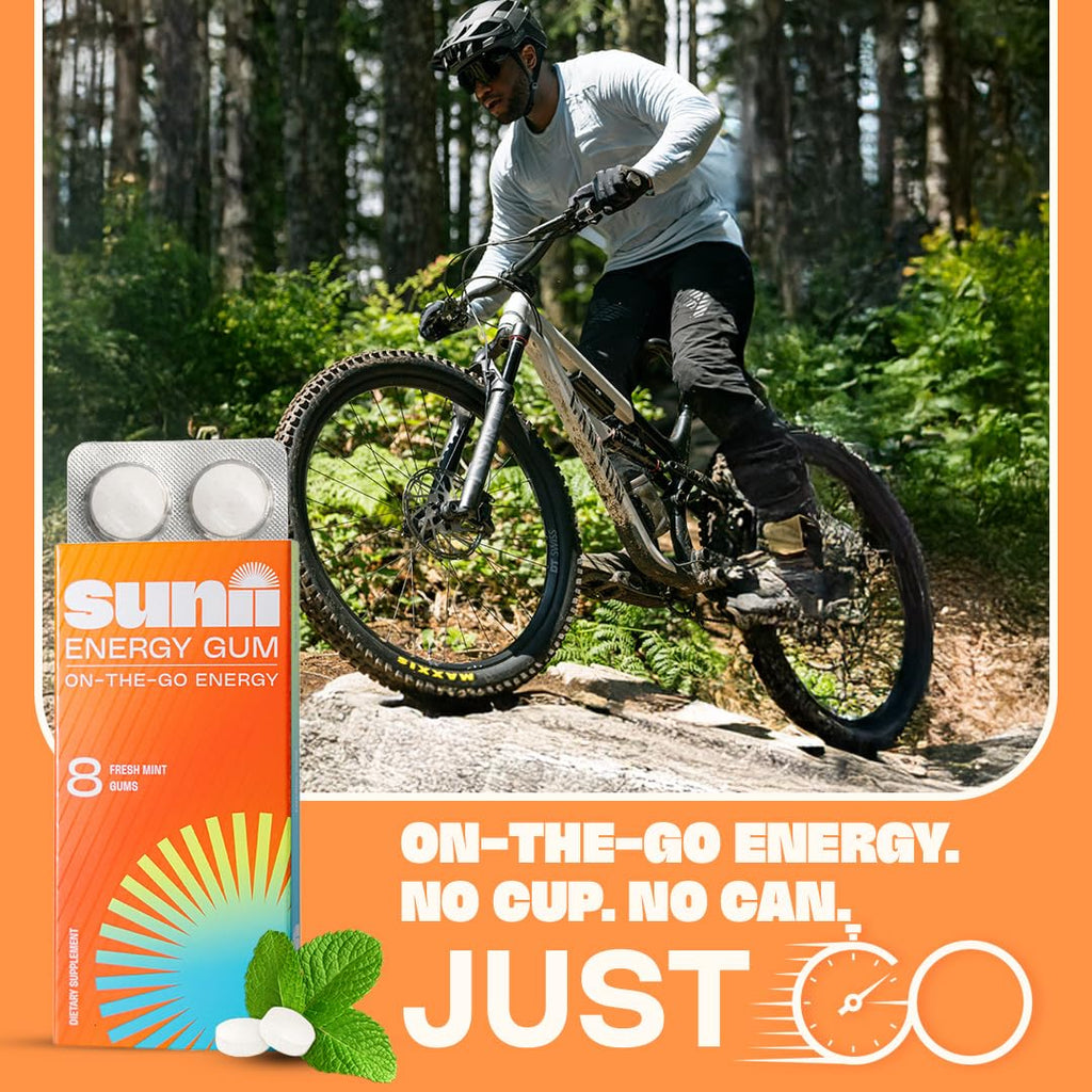 Nootropic gum for enhanced endurance