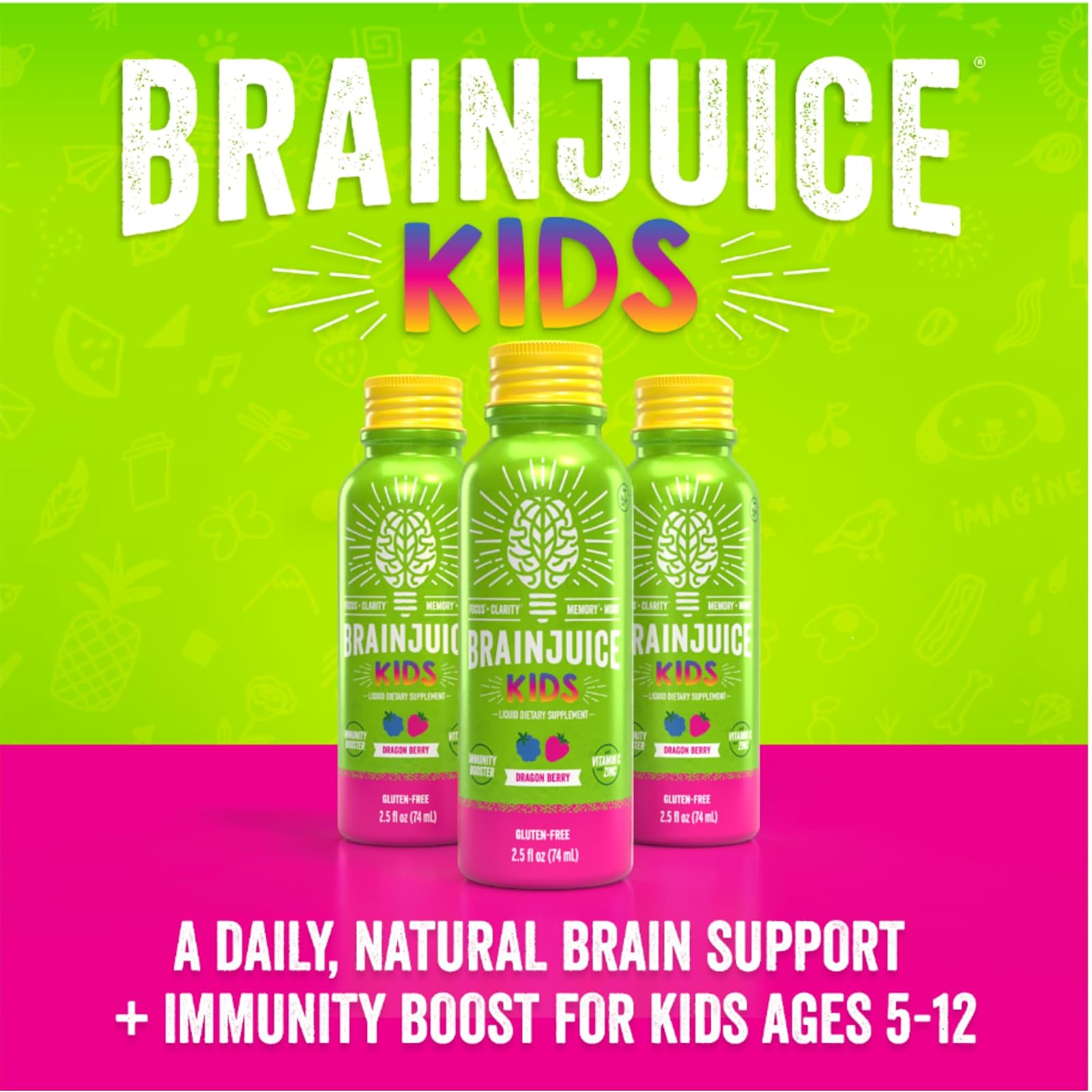 Nootropic kids vitamins for active play