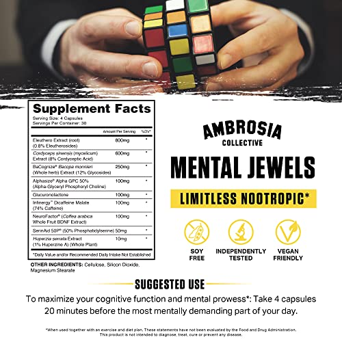 Nootropic multivitamins for adults