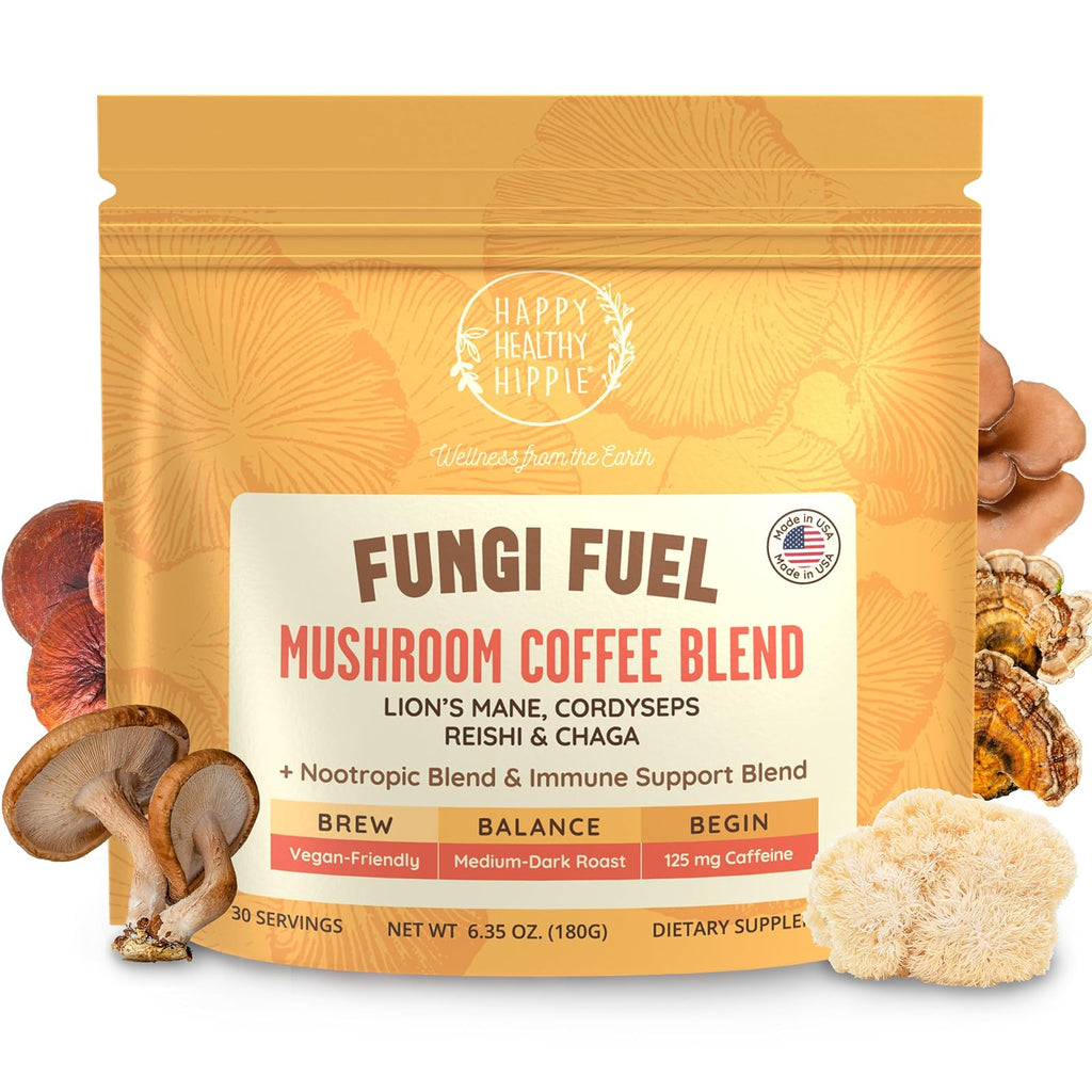 Nootropic mushroom coffee instant blend