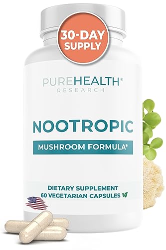 Nootropic mushroom formula for focus