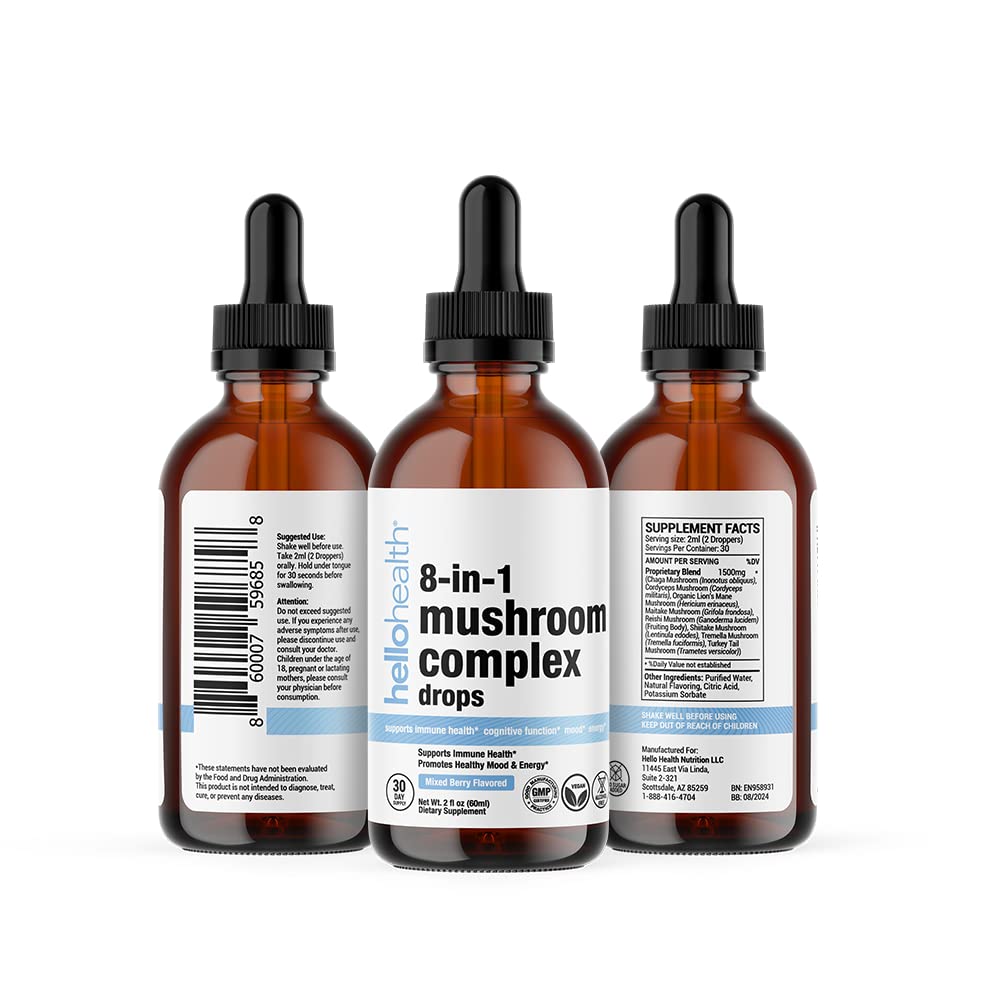 Nootropic mushrooms for enhanced focus