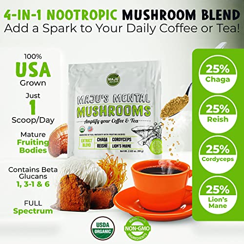 nootropic mushrooms for mental clarity