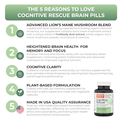 nootropic mushrooms for mental performance