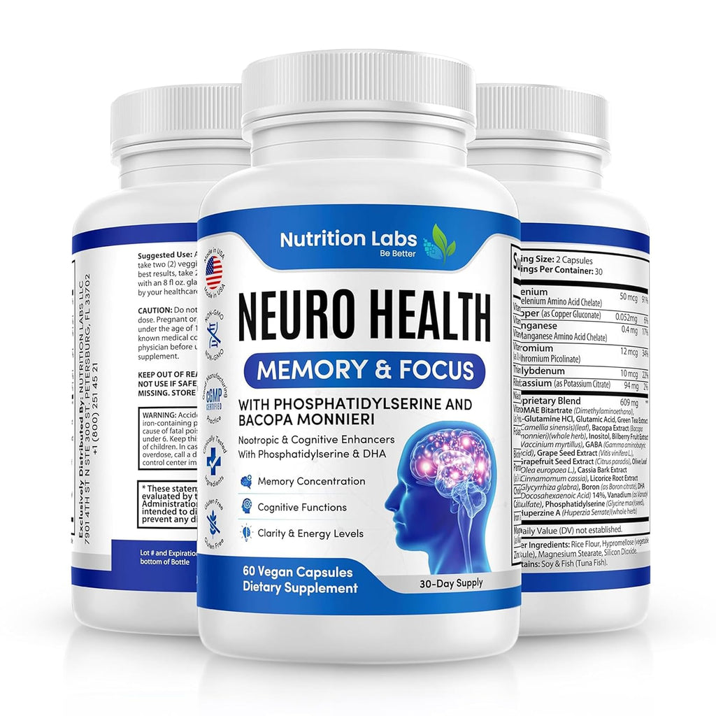 Nootropic & Neuro brain support capsules