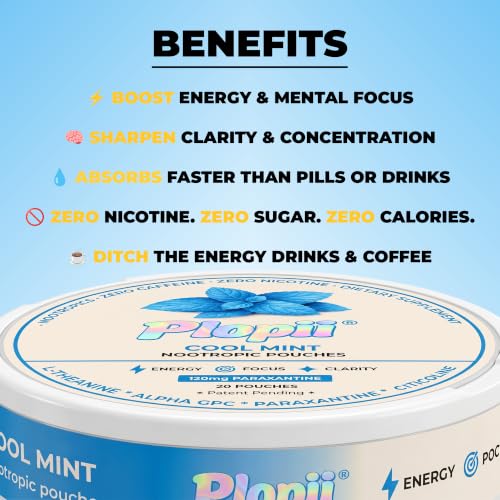 Nootropic pouches for mental clarity