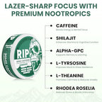 Nootropic pouches with l-theanine