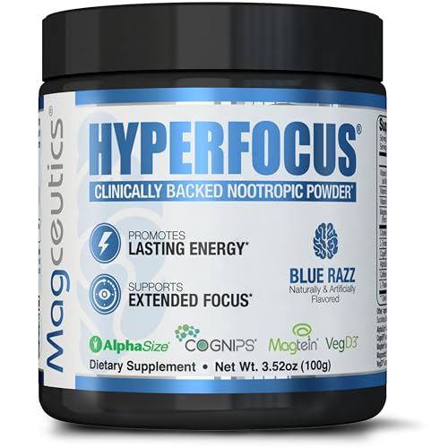 Nootropic powder for improved focus