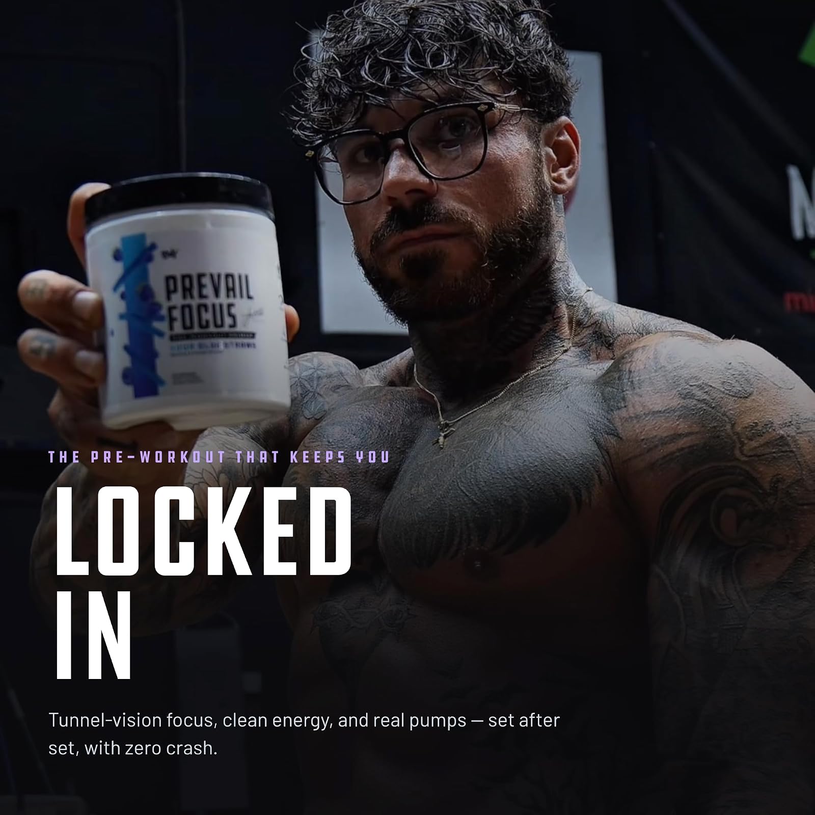 Nootropic pre-workout for enhanced focus