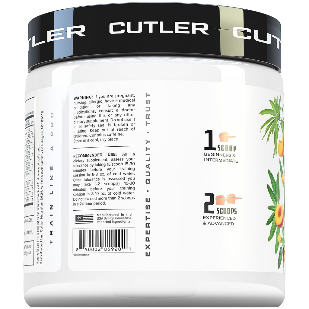 Nootropic pre-workout with NeuroFactor benefits