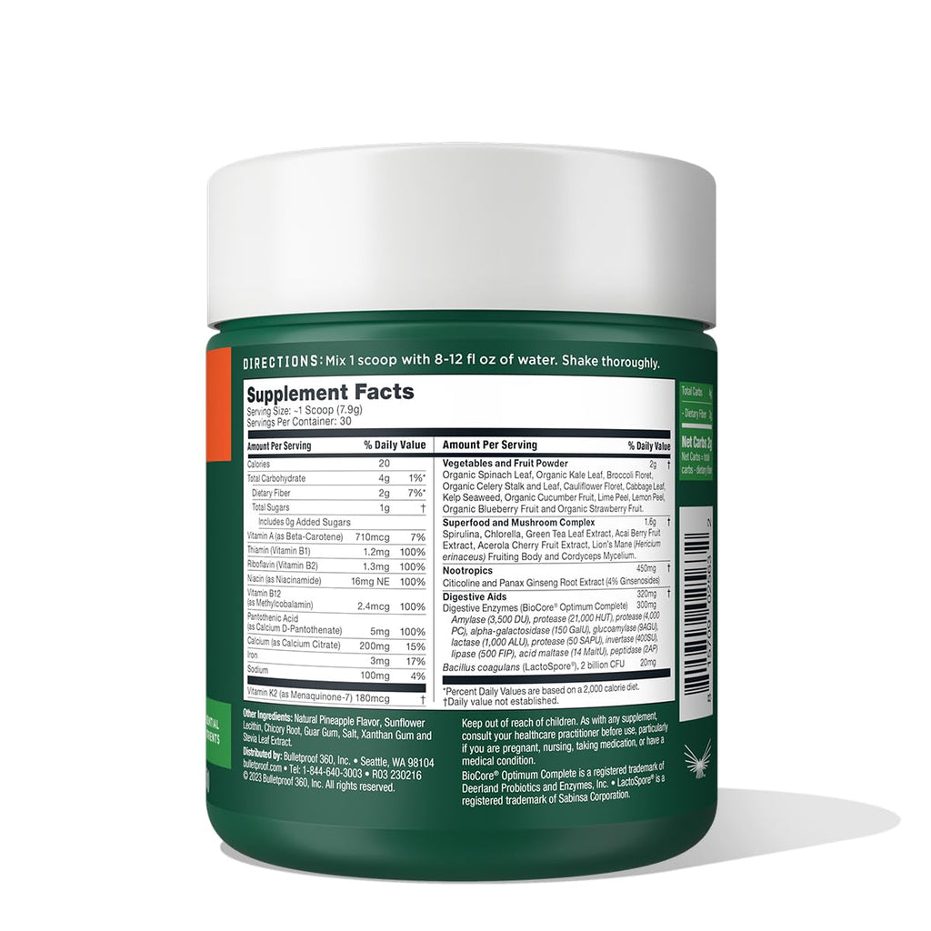 Nootropic-rich blended supplements