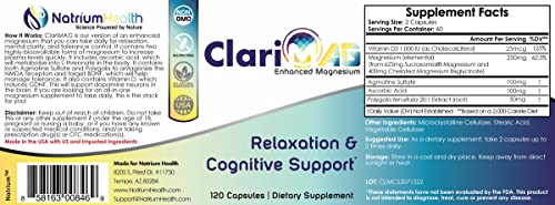 Nootropic stack with ClariMAG magnesium