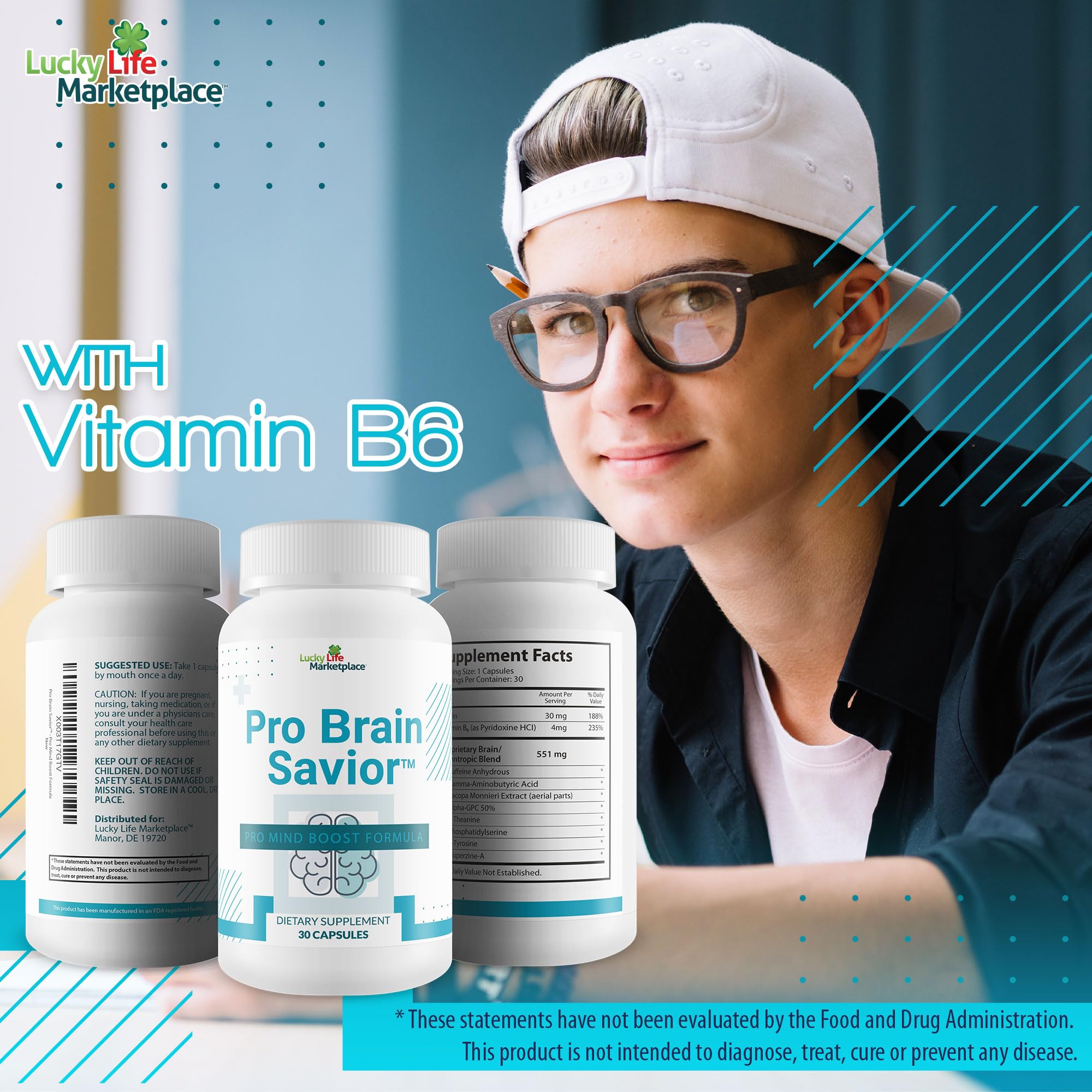 Nootropic supplement for daily productivity