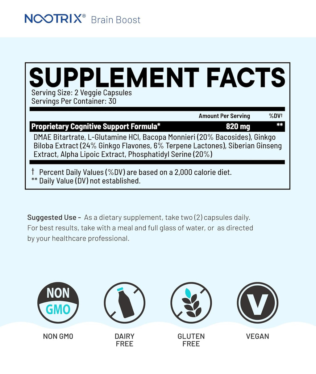 Nootropic supplement for daily wellness