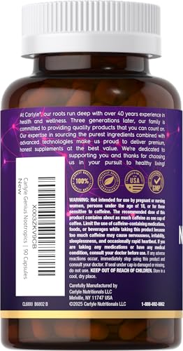 Nootropic supplement for focus