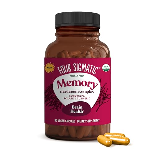 Nootropic supplement with cordyceps and turmeric
