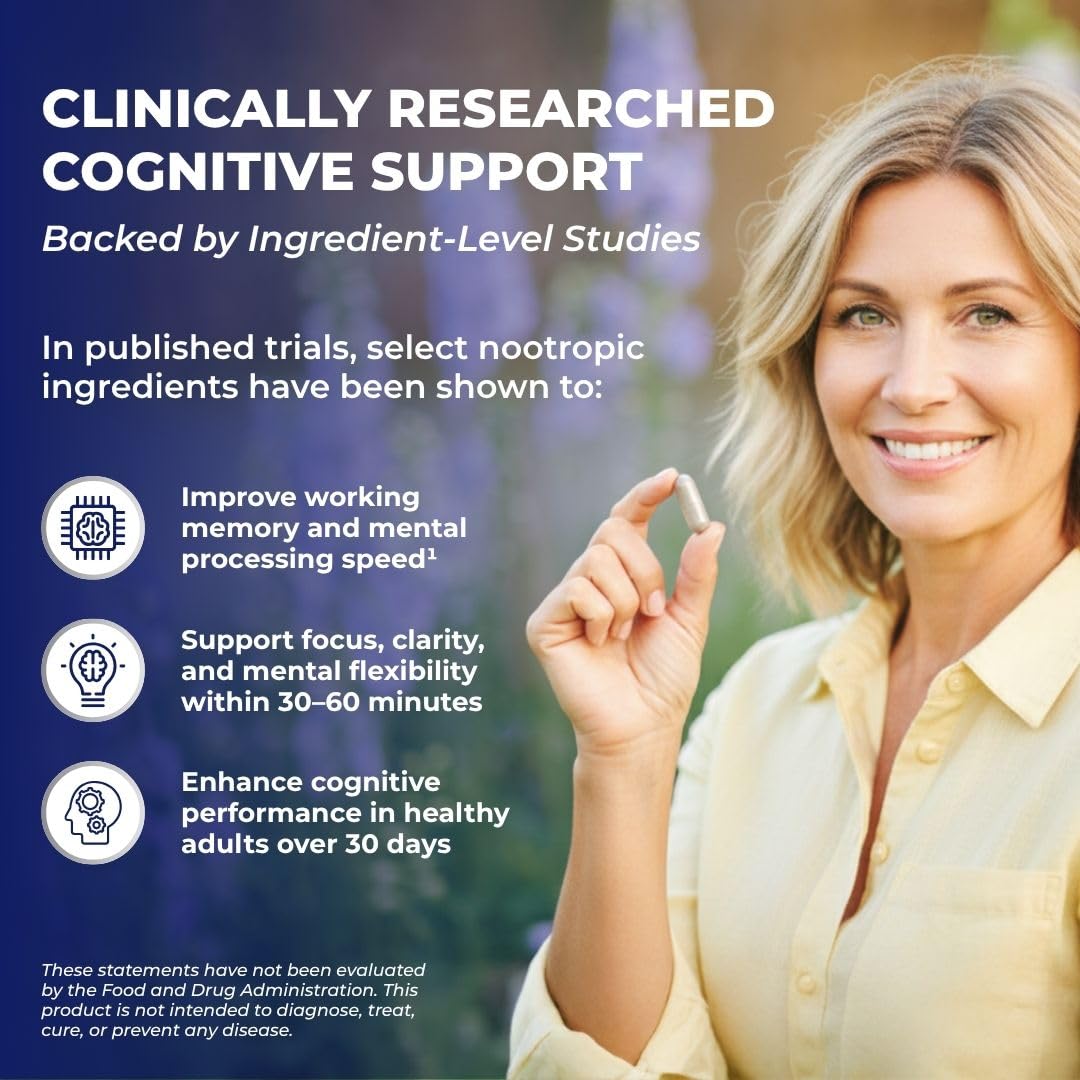 Nootropic vitamins for enhanced productivity
