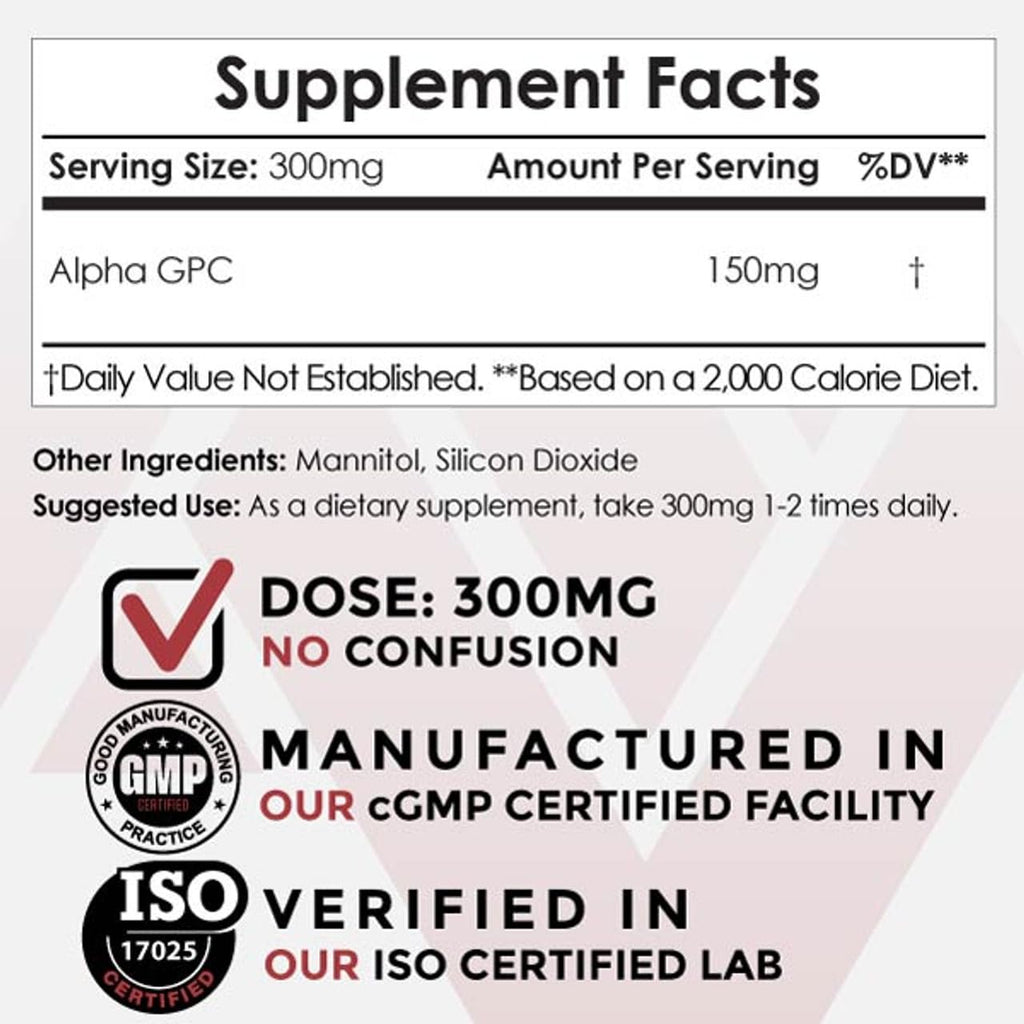 Nootropics Depot Alpha GPC supplement