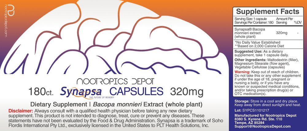 Nootropics Depot Bacopa Monnieri benefits