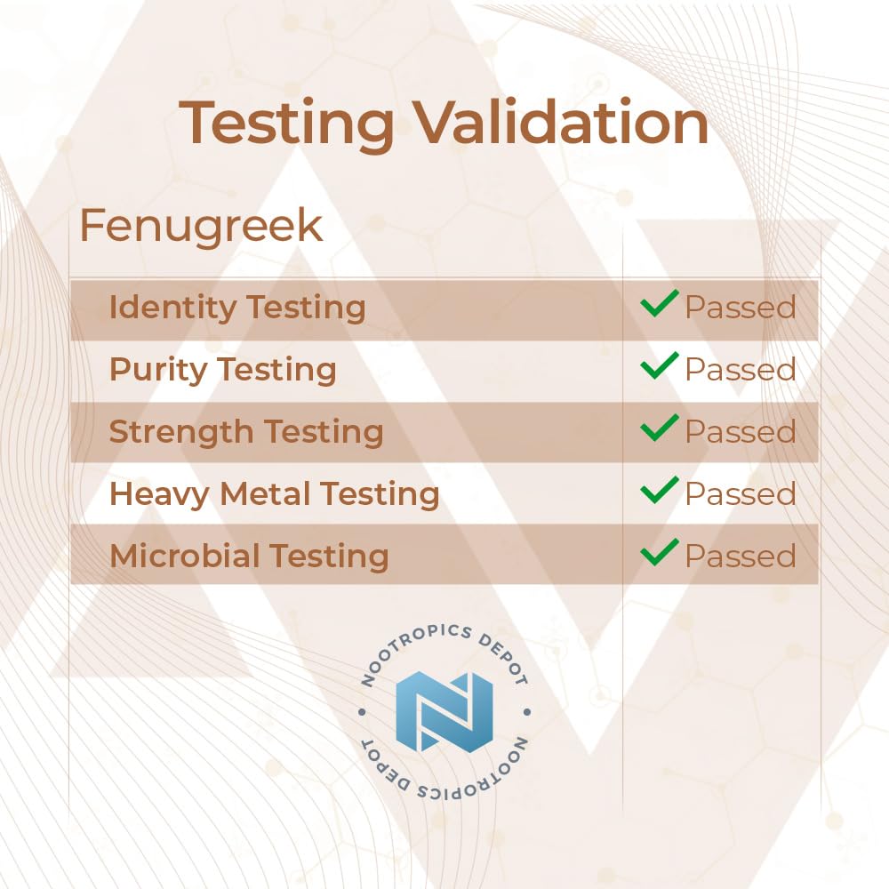 Nootropics Depot fenugreek for active lifestyle