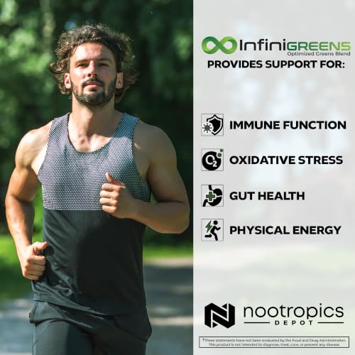 Nootropics Depot InfiniGreens daily nutrition