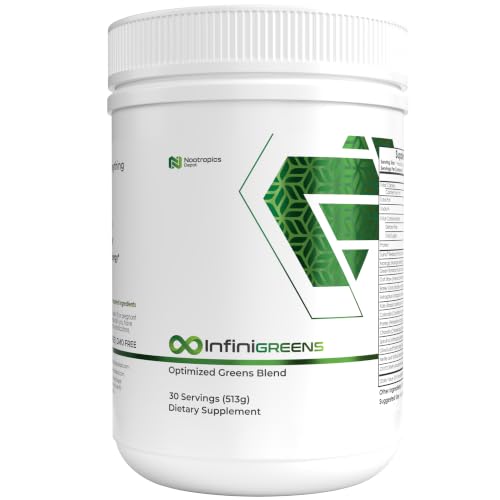 Nootropics Depot InfiniGreens powder benefits