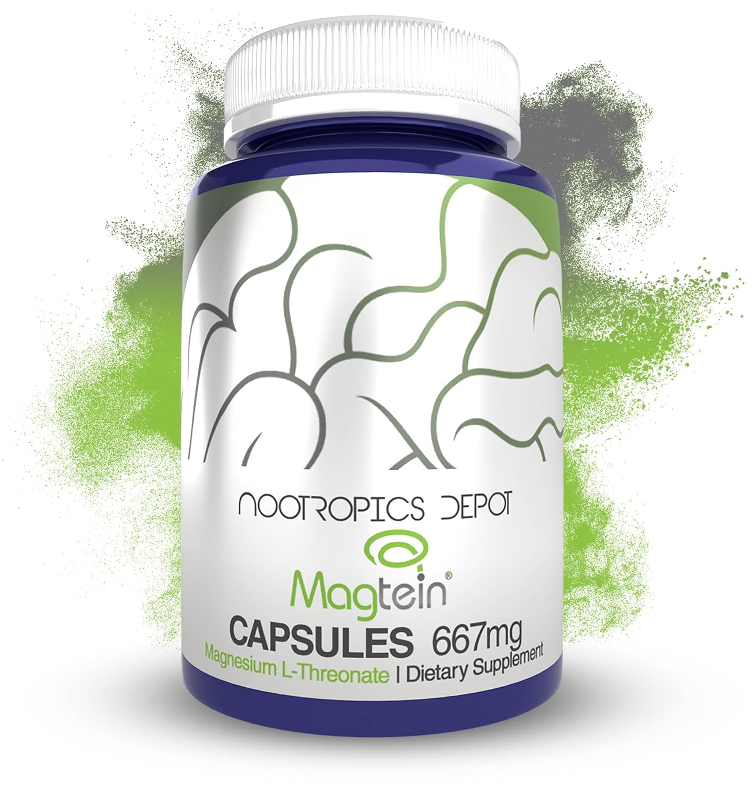 Nootropics Depot magnesium l-threonate capsules