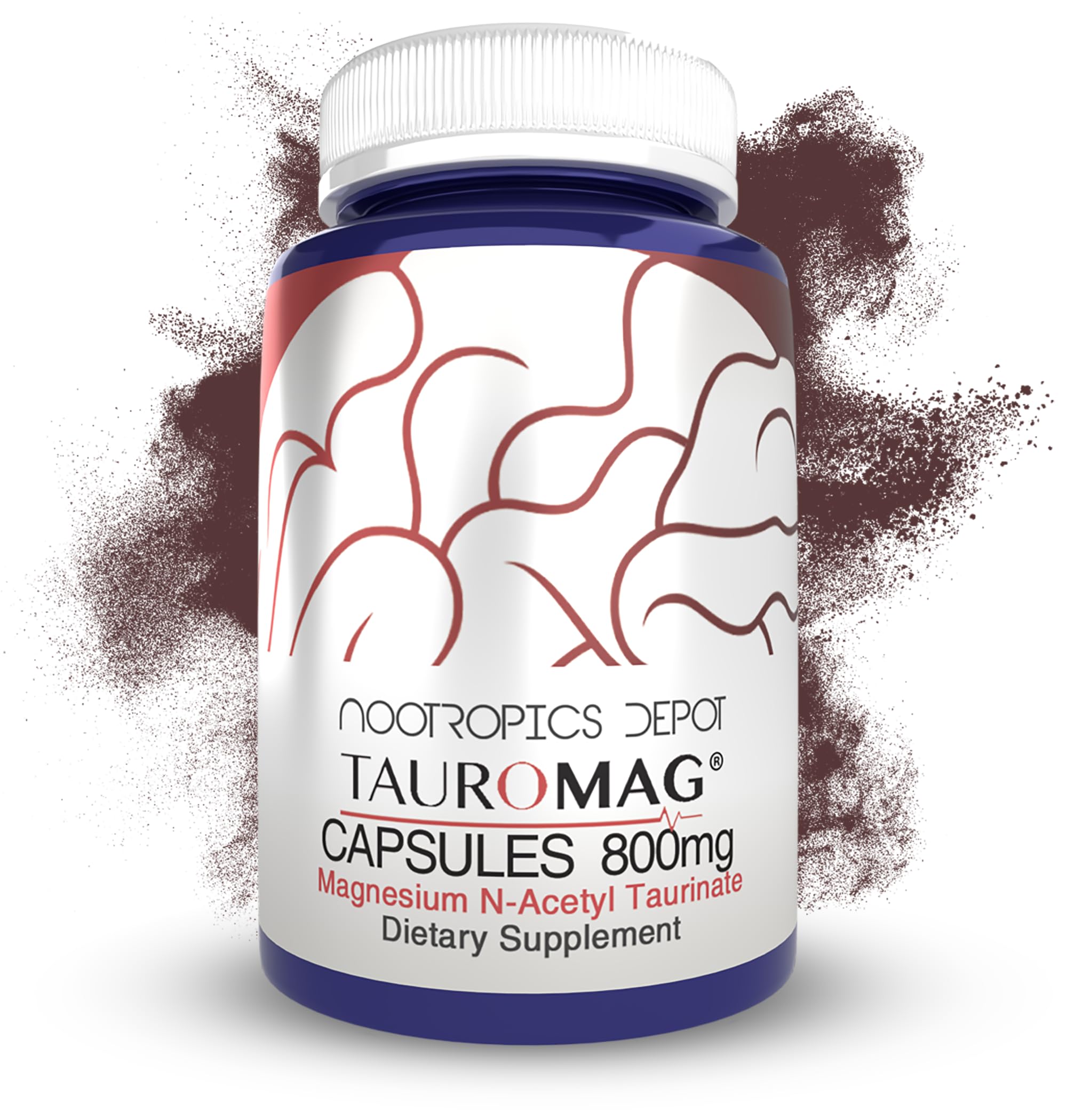 Nootropics Depot magnesium supplement capsules