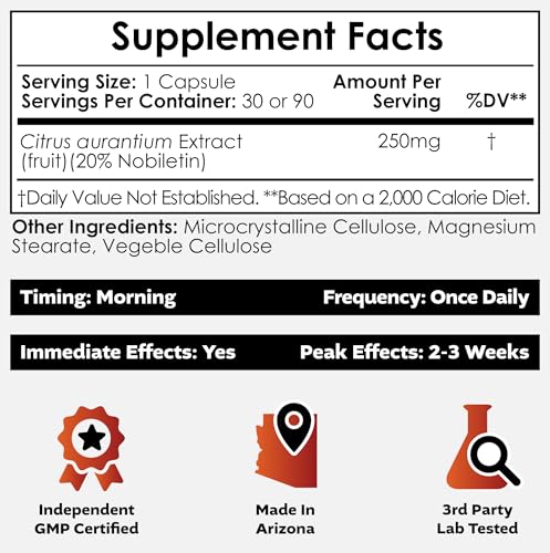 Nootropics Depot Nobiletin capsules for men