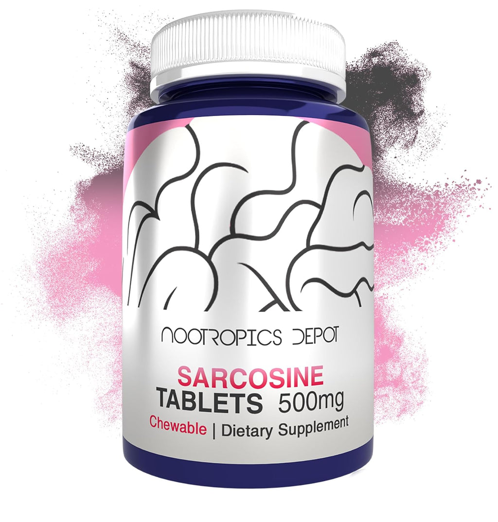 Nootropics Depot Sarcosine chewable tablets
