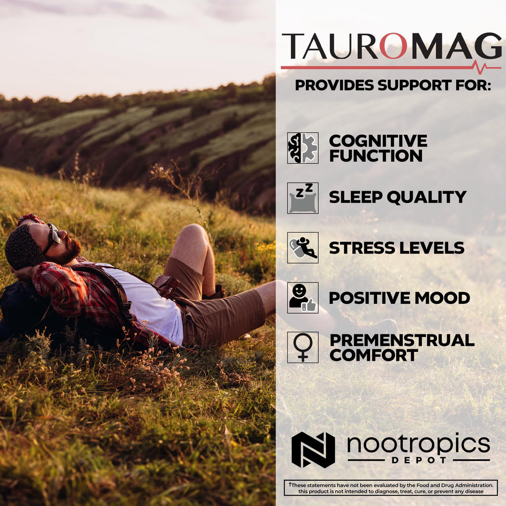 Nootropics Depot Tauromag for relaxation