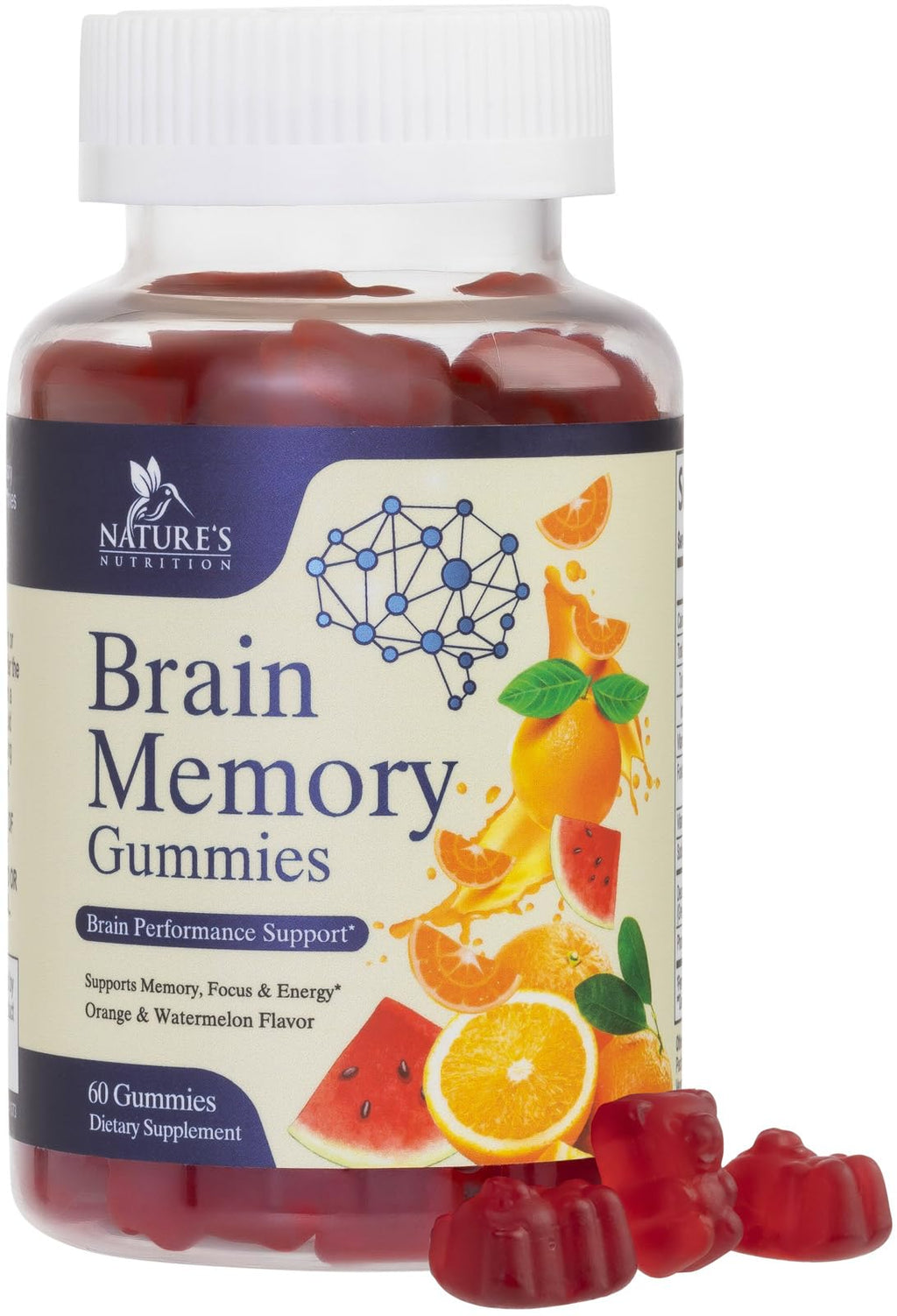 Nootropics memory focus gummies